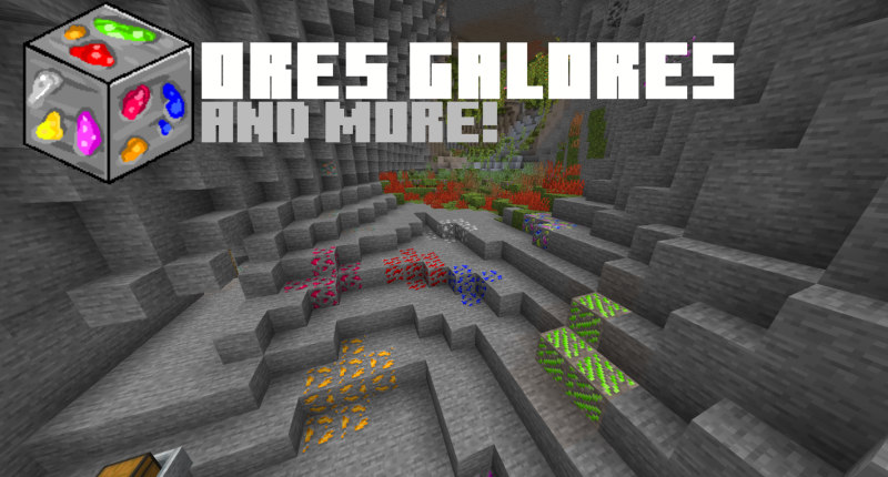 Ores Galore and more from Deep Down | MCreator